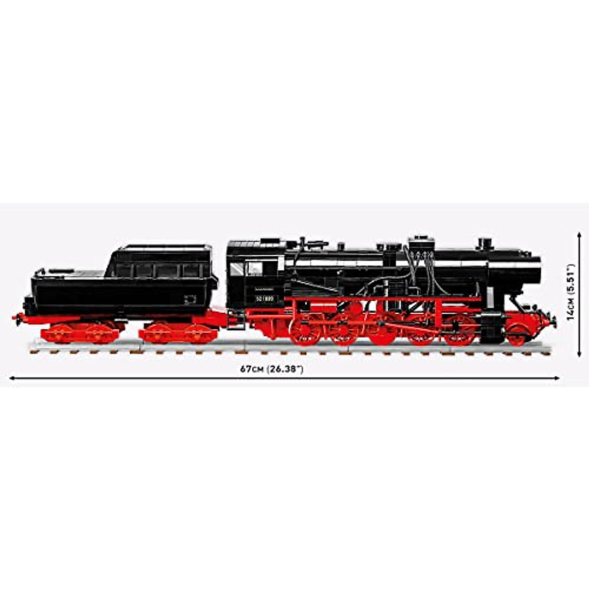 COBI Historical Collection DR BR 52 Steam Locomotive