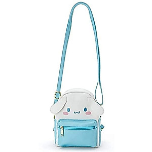ALORVE Anime Cute Cartoon Bag Cosplay Shoulder Bag Backpack Handbag PU Schoolbags for Kids Girls Fans(Blue)