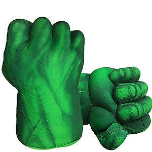 Superhero Hands Gloves Superhero Capes Fists Kids Soft Plush Superhero Toys Accessories Superhero Costumes Gloves Cosplay for Boy
