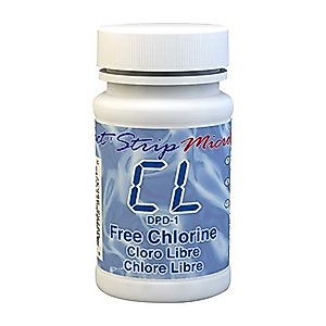 Exact Industrial Test Systems 486637 DPD-1 Micro Free Chlorine Strip for Photometers