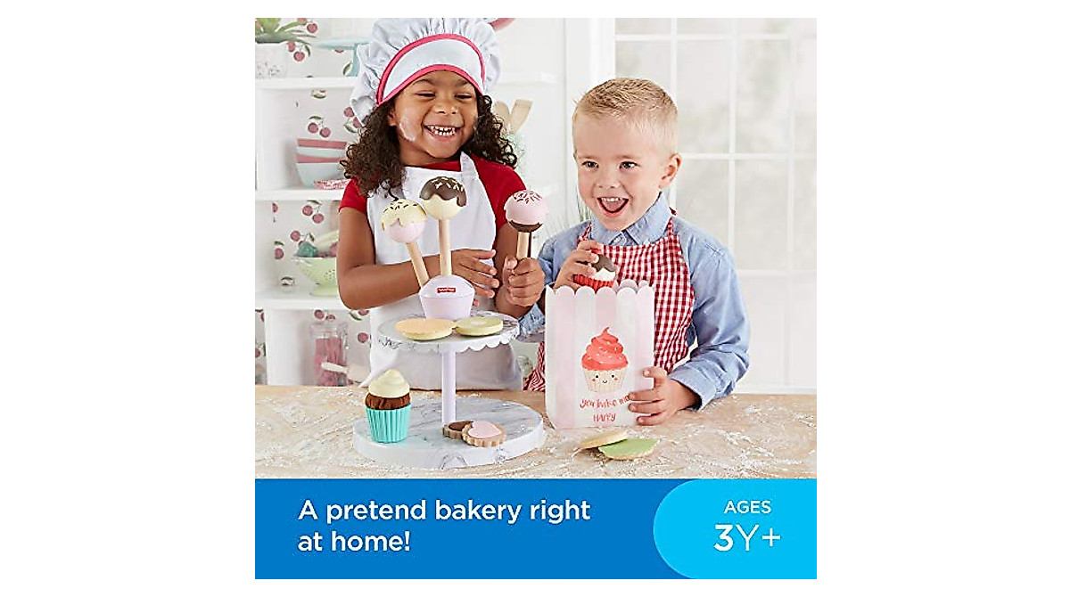 Fisher-Price Cake Pop Shop - Fun Bakery Play Set for Preschoolers