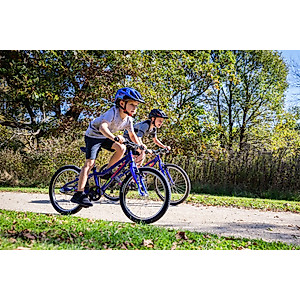 Mongoose Cipher Kids Mountain Bike Blue, 20-Inch