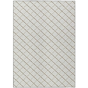 Dalyn Rugs Indoor/Outdoor York YO1 Ivory Washable 8' x 10'