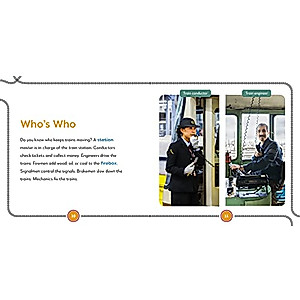 My First Book of Trains: All About Locomotives and Railcars for Kids