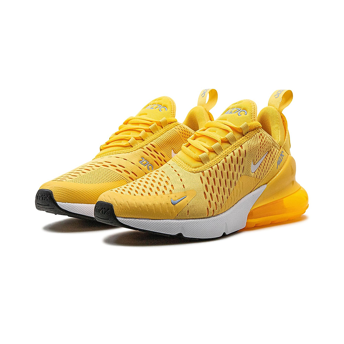 NIKE Women's Shox Q'Vida, Yellow White, 3.5/4 UK