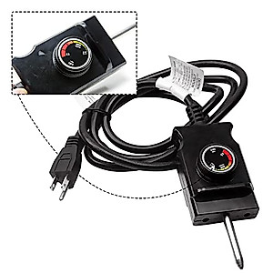 Masterbuilt Smokers Turkey Fryers Thermostat Analog Control with Power Cord Electric Smoker and Grill Heating Element