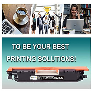 4-Pack Compatible HP 126A Black,Cyan, Magenta, Yellow Toner Cartridges for HP Laserjet Pro 100 Color MFP M175nw,cp1025nw ,M275 Printer