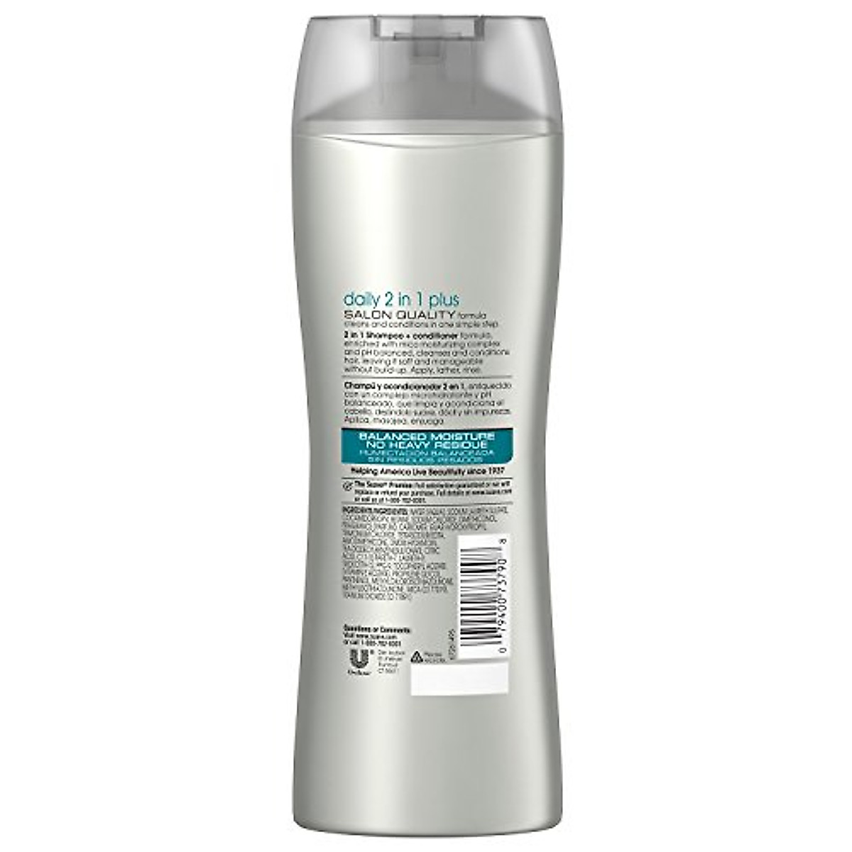 Suave Professionals Plus Conditioner 2 in 1, For all Hair Types, 12.6 Fl. Oz