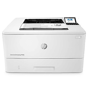 HP Laserjet Enterprise M406dn Wired Monochrome Laser Printer, Black and White - Print Only - 2.7" LCD, 42 ppm, 1200 x 1200 dpi, Automatic Duplex Printing, USB, Ethernet, Cbmou Printer Cable