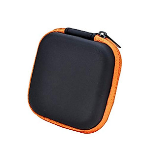 Earphone Case Headphone Case, 5pcs Pouch Headphones Travel Organizer Case Earphone Storage Box Earbuds Carrying Pouch Random Color USB Headset Square Reader Case