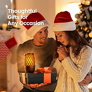 KuccHero Outdoor Bluetooth Speaker with Light, Decor, Tech Gadget Cool Stuff, Sync up to 100 Wireless Portable Speaker with Wall Mount/Stake/Hook, Waterproof for Patio/Yard/Party/Camping