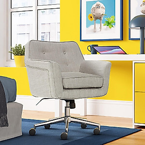 Serta Ashland Home Office Chair, Light Gray