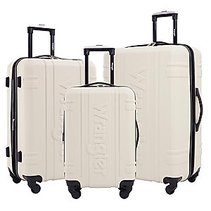 Wrangler Astral Travel Luggage, Fog, 3 Piece Set