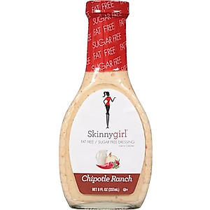 Skinnygirl Fat-Free Salad Dressing, Sugar-Free Chipotle Ranch, 8 Ounce