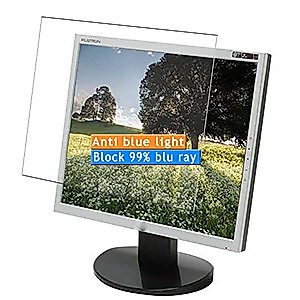 Vaxson 2-Pack Anti Blue Light Screen Protector, compatible with LG L1733TR-SF 17" Monitor TPU Film Protectors Sticker [ Not Tempered Glass ]