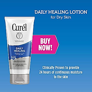 Curél Daily Healing Dry Skin Lotion, Hand and Body Moisturizer, 1 fl Ounce Travel Size, Mini size, 30-pack, with Advanced Ceramide Complex, helps to Repair Moisture Barrier