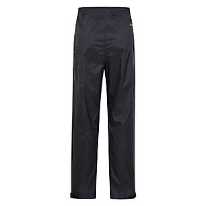 Mountain Warehouse Pakka Mens Waterproof Rain Over Pants - Breathable Black Large