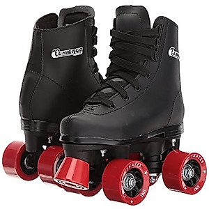 Chicago Boys Rink Roller Skate - Black Youth Quad Skates - Size 4