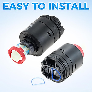 Mgoodoo N40HKC Shower Cartridge Replacement, 40mm Faucet Cartridge Replacement Fit for Tub/Shower Faucet System