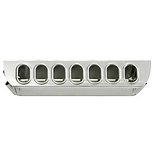 Little Giant® Slide-Top Poultry Ground Feeders | Galvanized Feeding Trough Tray | Durable and Lightweight Chicken Feeder | Made in USA | 12 Inches