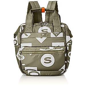 Savoy SM192314 Women's Bag, Khaki/Orange