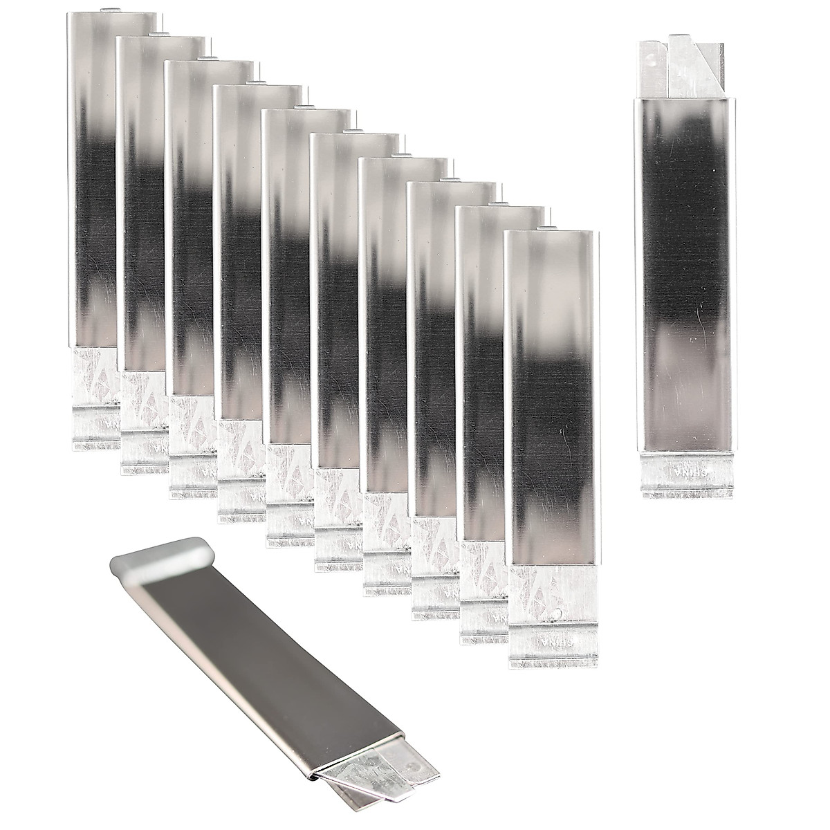 Harrier Hardware 12-Pack Safety Box Carton Cutter Opener Blade Knife All Metal