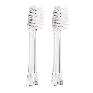 IONPA [DM - Clear] Replacement Brush Head, 2pcs/Pack, Made in Japan IONIC KISS You, hyG