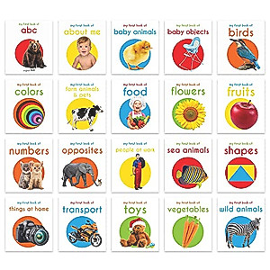 My First Complete Learning Library: Boxset of 20 Board Books Gift Set for Kids (Horizontal Design)