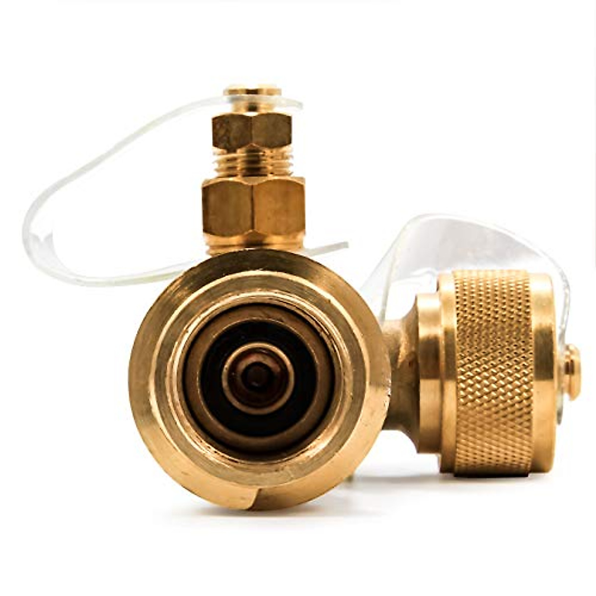 Camco 59113 Propane Brass Tee with 4 Port