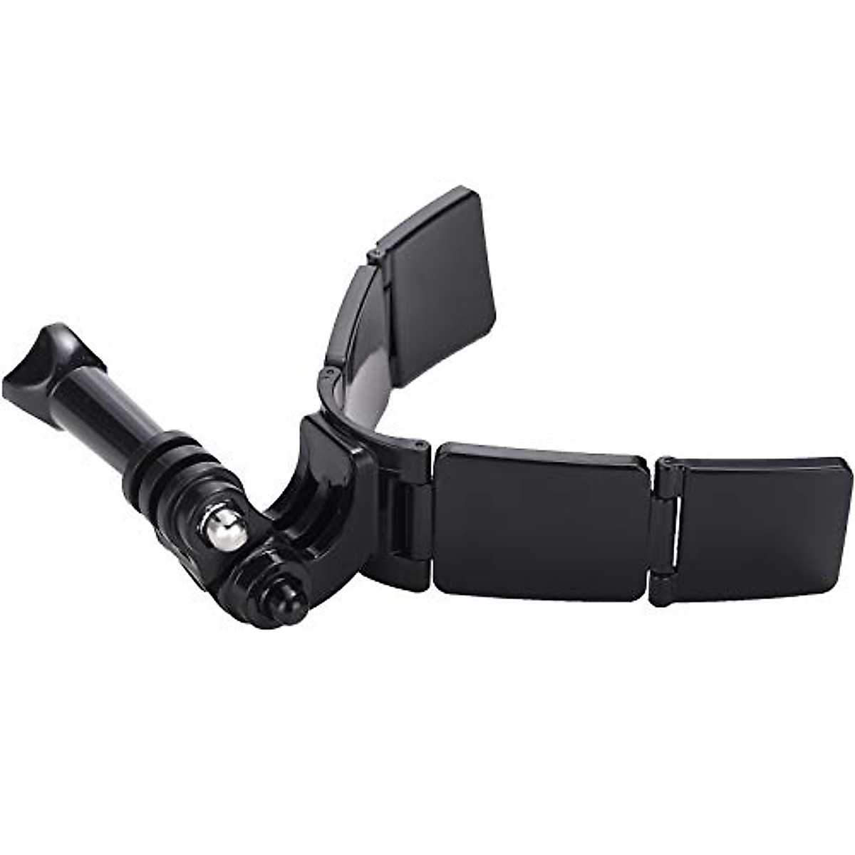 QKOO Motorcycle Helmet Chin Mount Kit for GoPro Hero 11, 10, 9, 8, 7, 6, 5, 4, Session, 3+, 3, 2, 1, Hero (2018), DJI Osmo Action, AKASO, SJCAM, Action Cameras