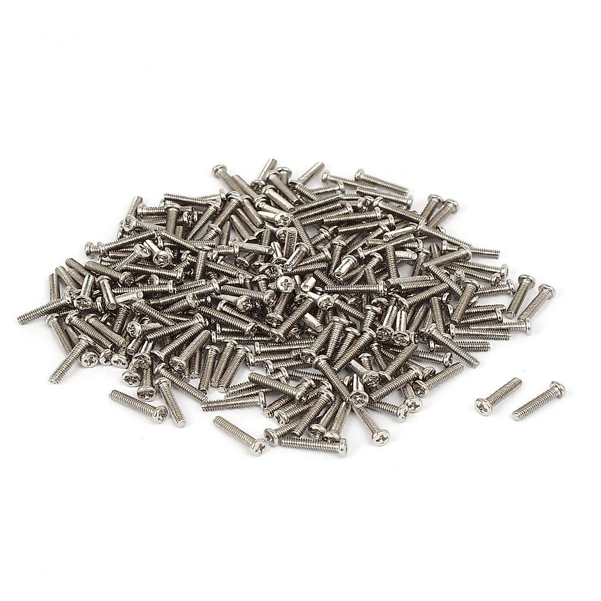 New Lon0167 PM2x10mm Nickel Featured Plated Round Head reliable efficacy Phillips Notebook Laptop Computer Screw 300pcs(id:791 84 10 ebb)