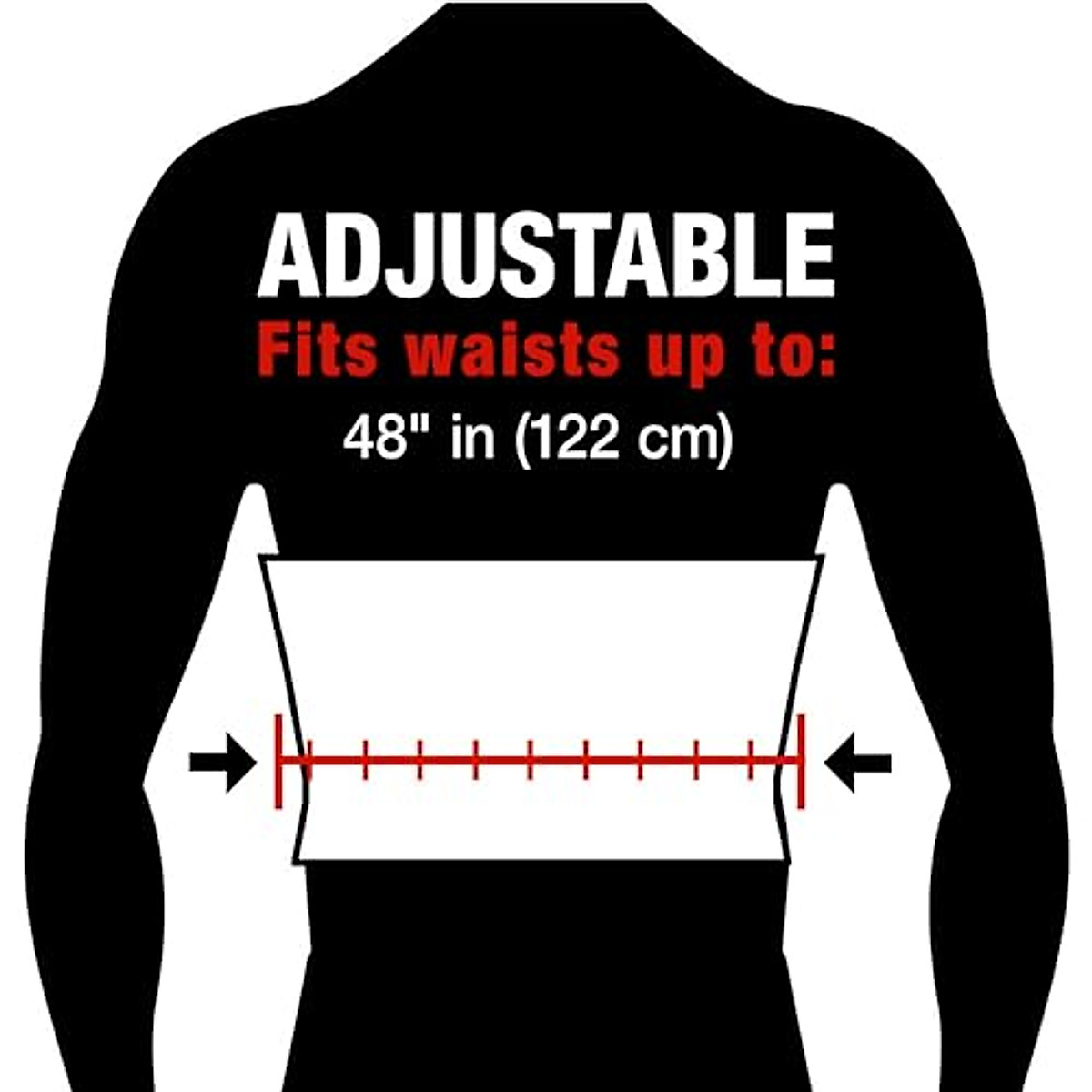 ACE Back Brace, Doctor Developed, Adjustable, Black