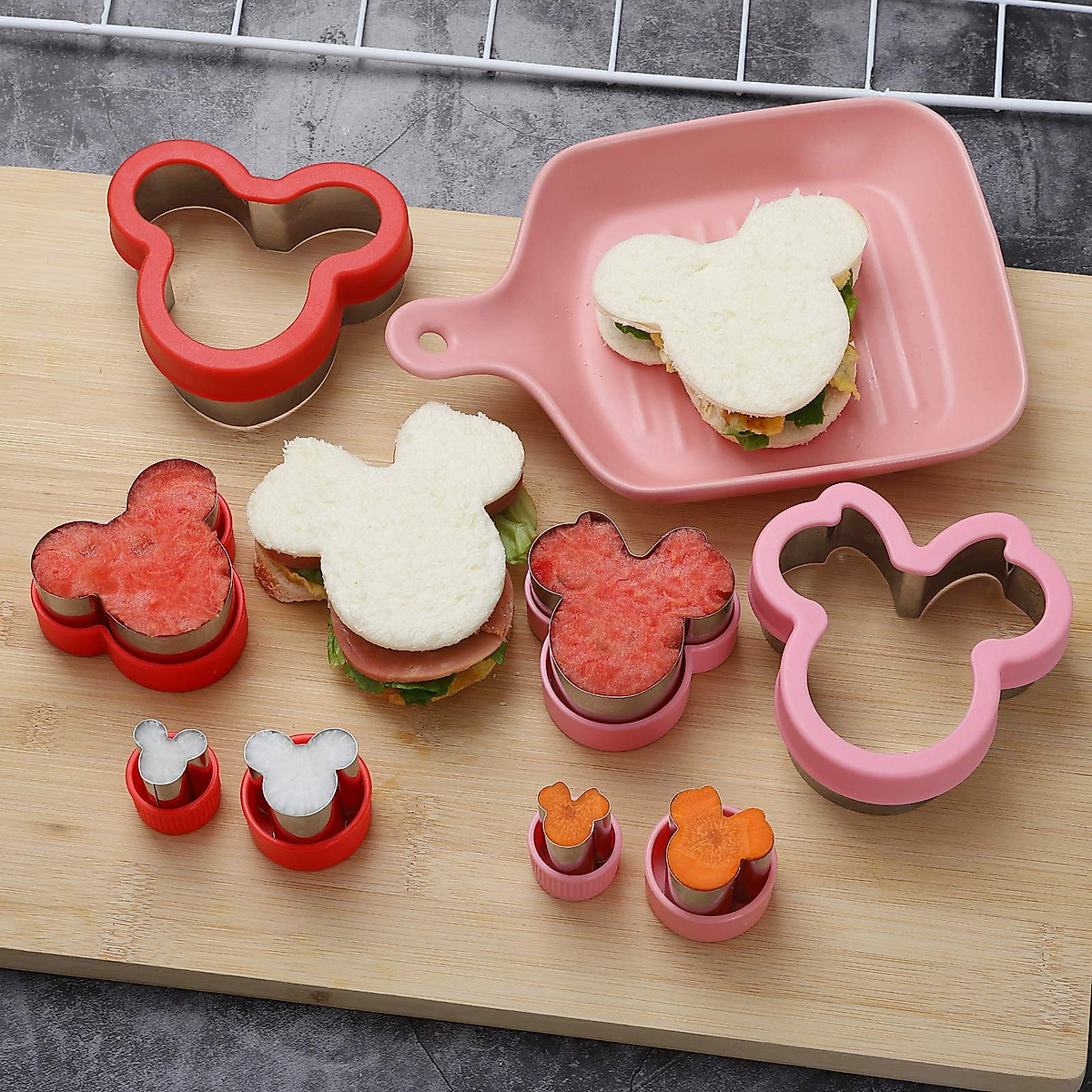 Cookie Mold for Homemade Treats - Stainless Steel Cookie Cutter molds for Kids Suitable for Cakes Sandwiches Vegetables Fruits and Cookies (Assorted Sizes)