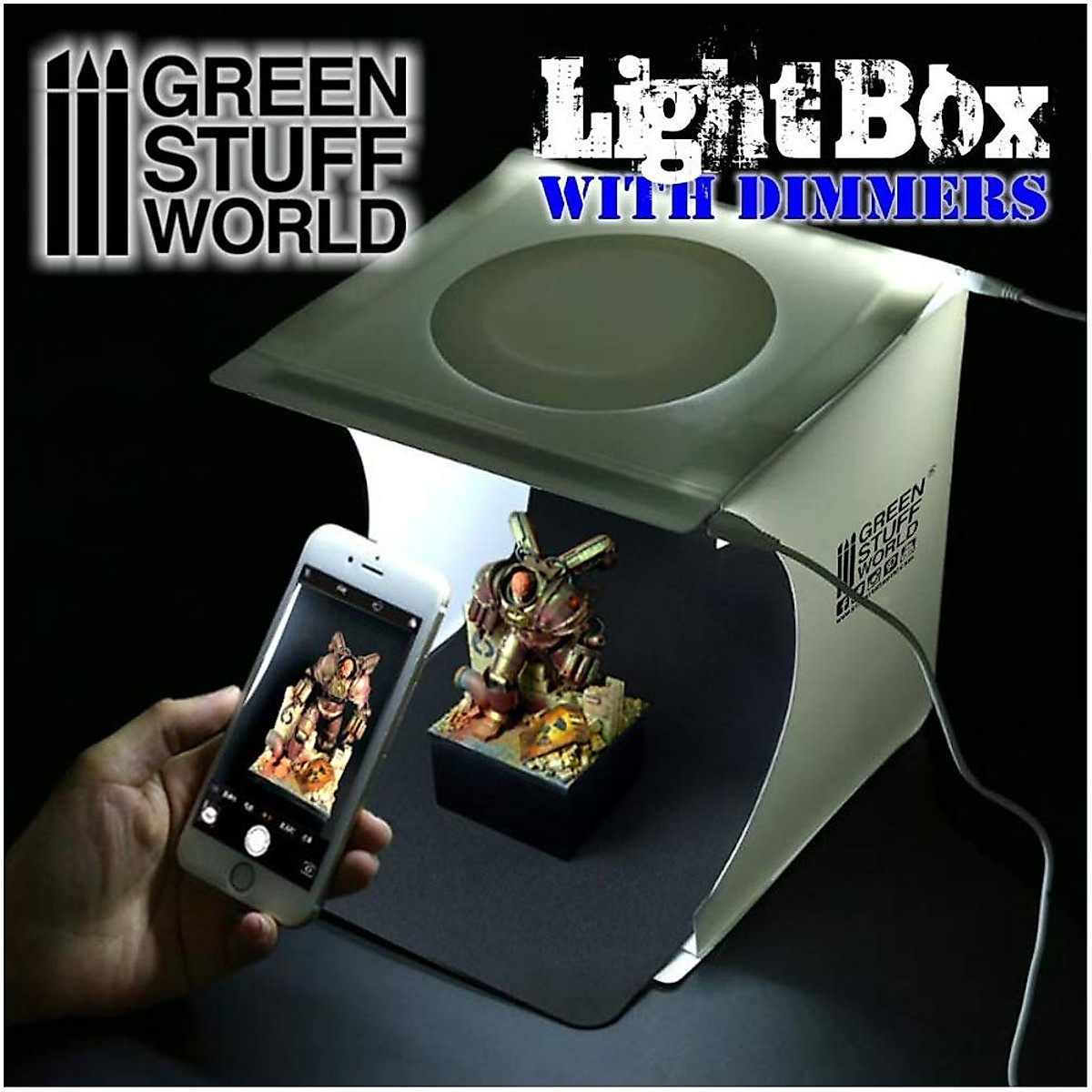 Green Stuff World for Models and Miniatures Light Box Studio 1684