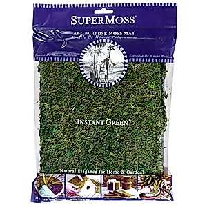 SuperMoss (22420) InstantGreen Moss Mat, Fresh Green, 18 x 16""