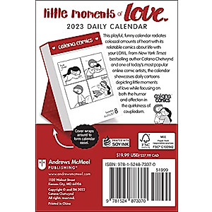 Catana Comics Little Moments of Love 2023 Deluxe Day-to-Day Calendar