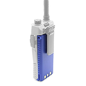 Powerful Blue High Capacity Extended 3800mAh Li-ion Battery for BaoFeng BTECH and Rugged Handheld Radios - BAT-RH5R-XL