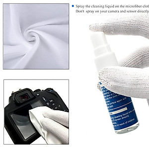 SANHOOII Camera Cleaning Kit for DSLR Mirrorless Cameras Sensor Cleaning and Lens Cleaning with Carry Bag for APSC-Camera