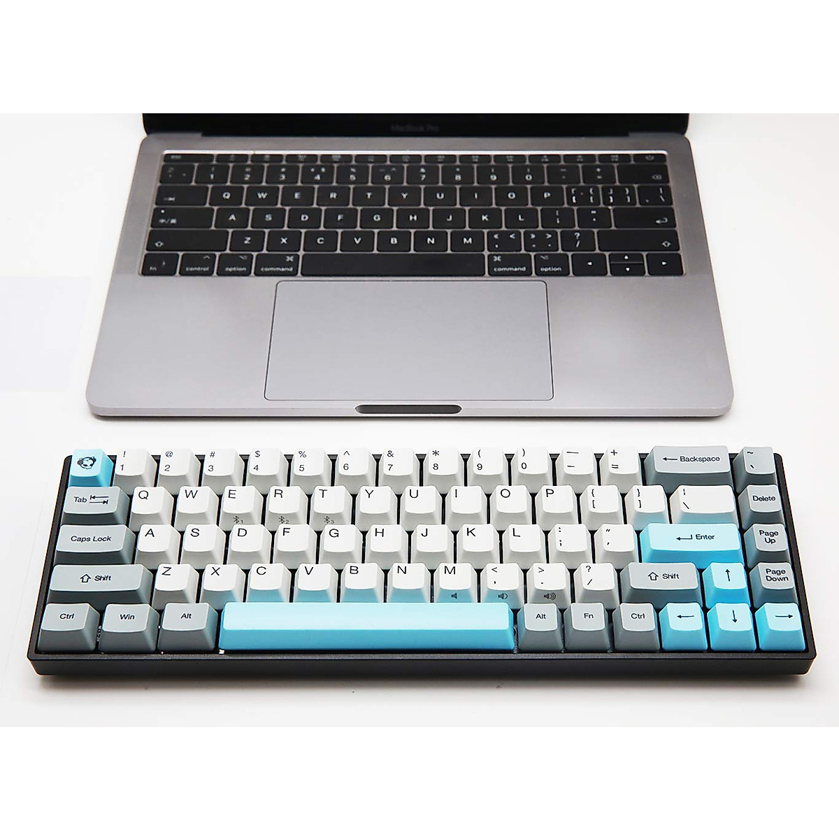 Akko 3068 Mini Mechanical Gaming Keyboard Bluetooth Wired Dual Mode Cherry MX Switch PBT Keycaps (Cherry MX Red)