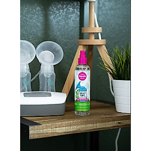 dapple Breast Pump Cleaner Spray Baby, 8 Fl Oz Bottle, Unscented, Plant Based & Hypoallergenic - Removes Milk Residue - Easy Rinse Formula With Oxygenated Vinegar