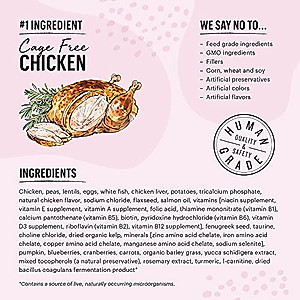 The Honest Kitchen Whole Food Clusters Grain Free Chicken & Fish Dry Cat Food, 4 lb Bag