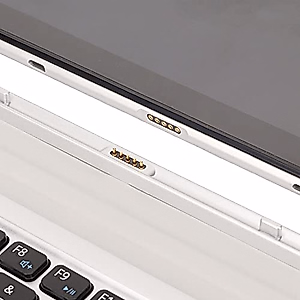 Cosiki 2 in 1 Portable Laptop Tablet 12GB RAM TypeC 100-240V Touch Screen Laptop Notebook for Entertainment (12+512G US Plug)