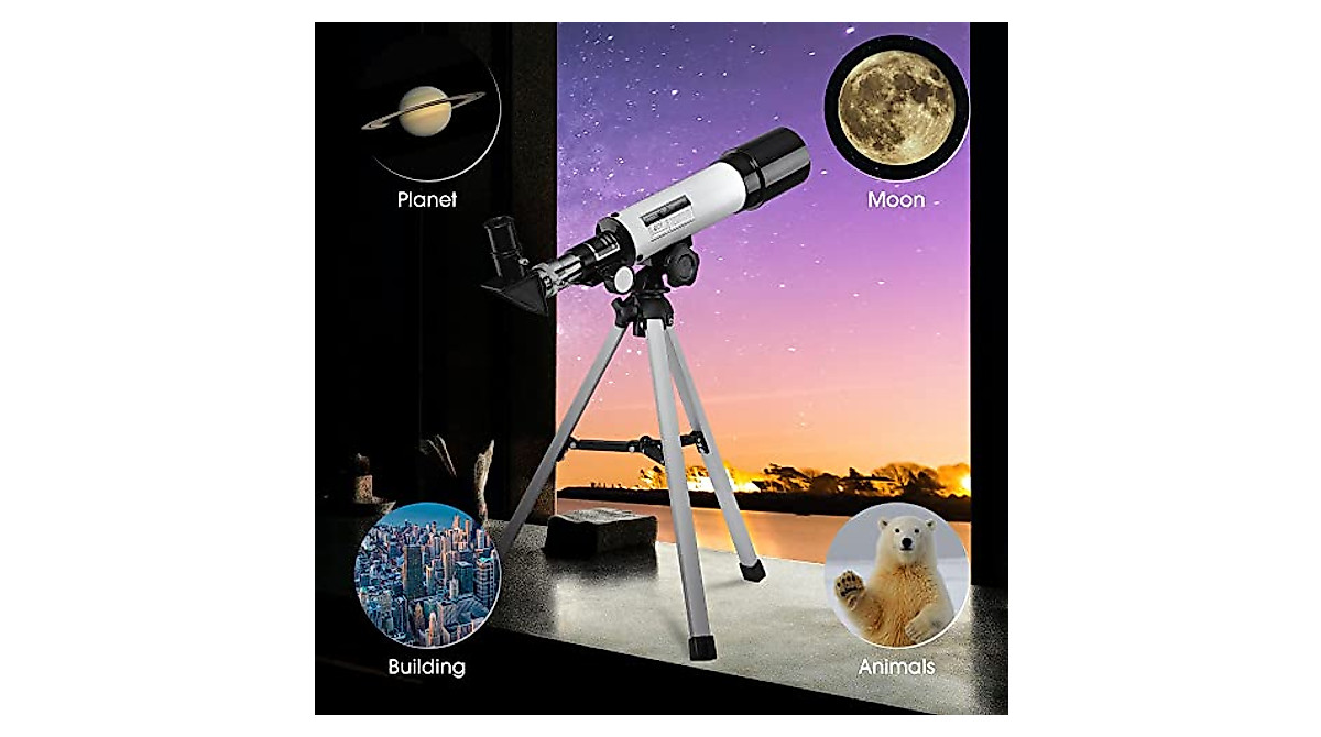 AW 50mm Astronomy Telescope for Kids & Adults