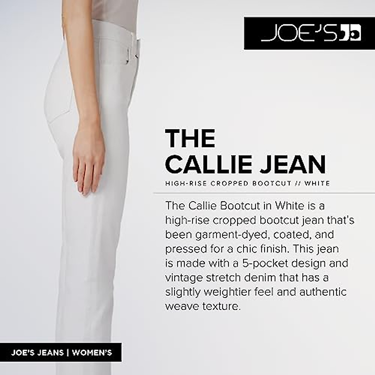 Joe's Jeans Women's The Callie, White, 31