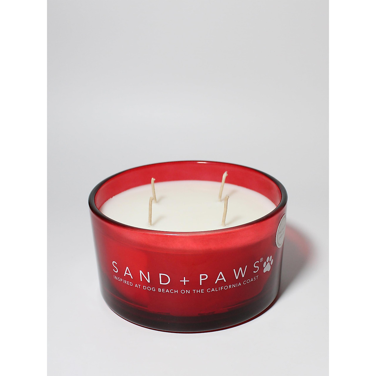 Sand + Paws Scented Candle - Frazier Fir – Additional Scents and Sizes – 100% Cotton Lead-Free Wick - Luxury Air Freshening Jar Candles - Perfect Home Decor – 23oz