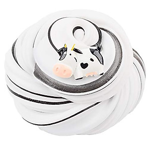 Butter Slime Kit 3 Pack with Coffee Slime, Milk Slime and Lemon Slime, Beverage Slime, Non-Sticky Sludge Super Soft Cotton Putty Toys, Birthday Gifts Kids Party Favors for Girls and Boys