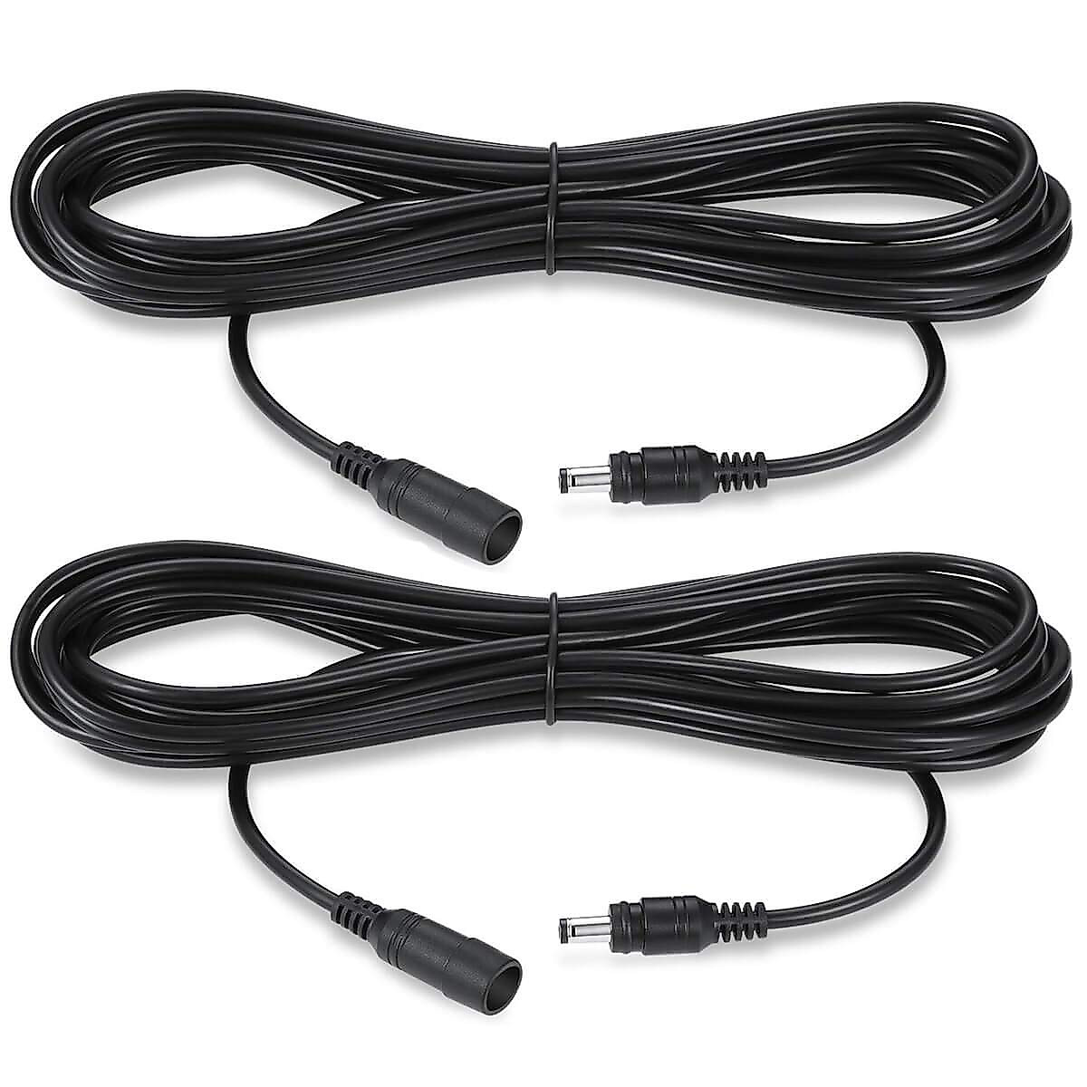 Solar Extension Cable Waterproof IP65 16ft Extension Cord Only Suit for Solar Flood Light Solar Spotlights