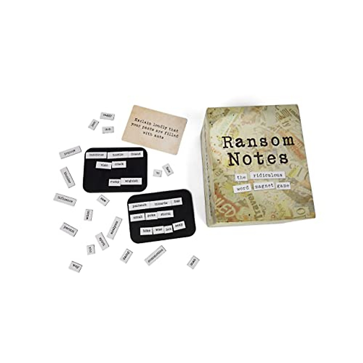 Ransom Notes - The Ridiculous Word Magnet Party Game