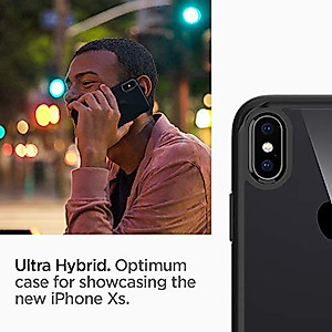 Spigen Ultra Hybrid Designed for iPhone Xs (2018) / Designed for iPhone X (2017) - Matte Black