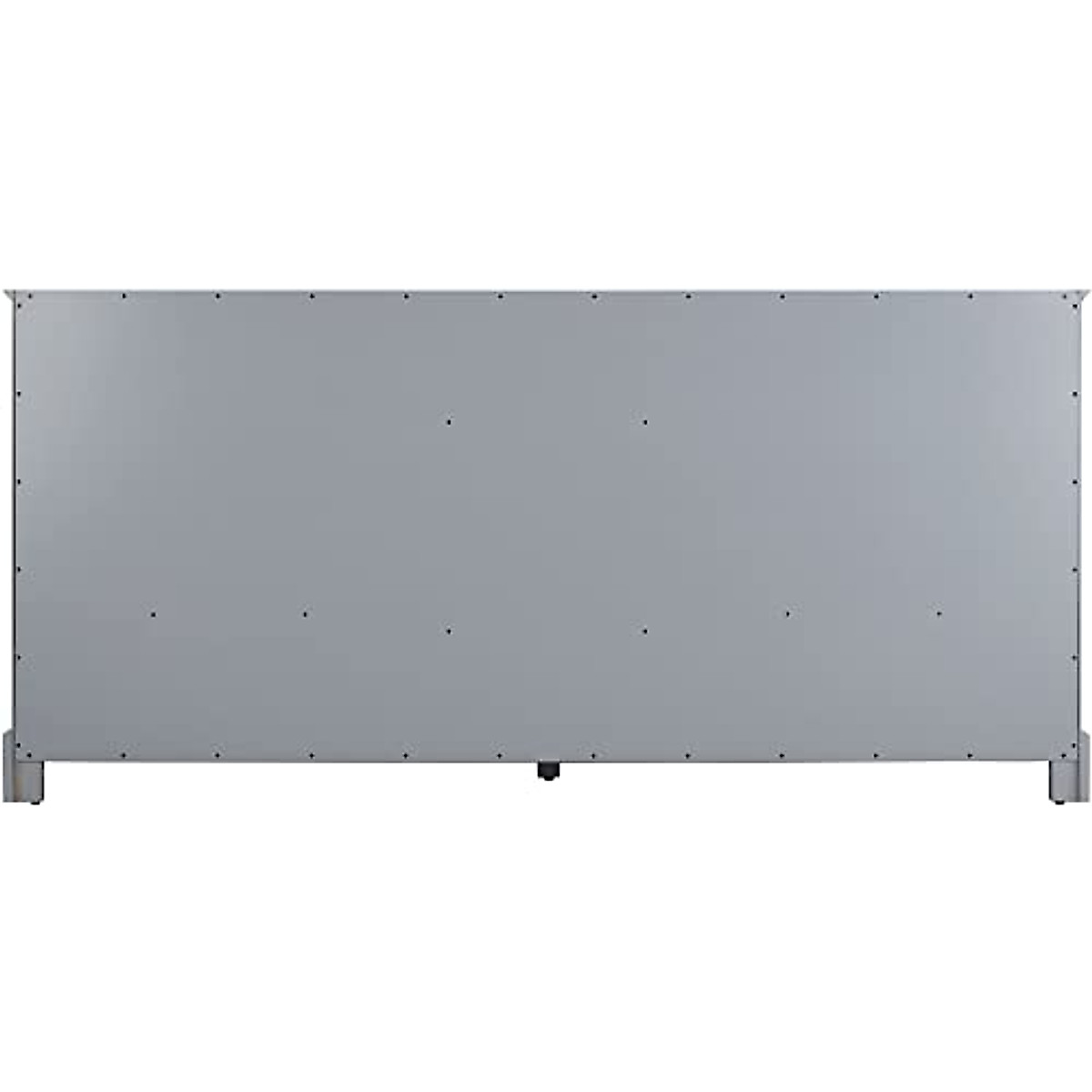 Signature Hardware 953527-72-RUMB-0 Quen 72" Free Standing Double Vanity Set with Wood Cabinet, Vanity Top and Rectangular Undermount Vitreous China Sink